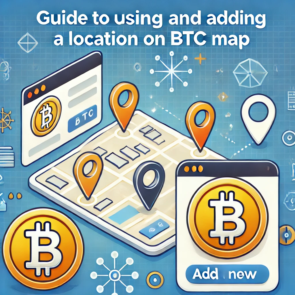 Guía para Usar y Agregar una Ubicación en BTC Map - Man De Bitcoin